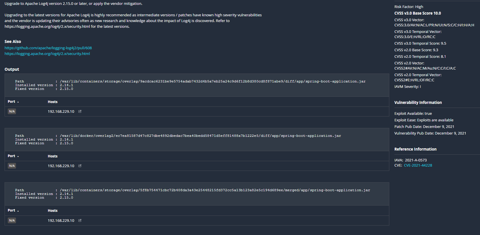 Анализ уязвимости - Log4Shell
